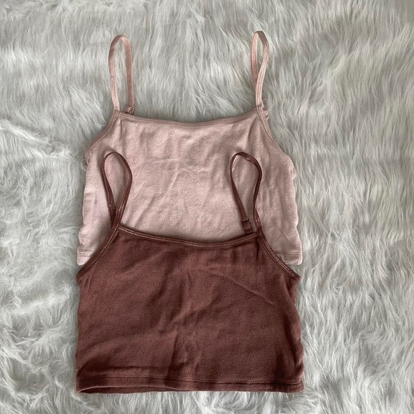Hanes | Tops | Perforated Heart Bralette Bundle | Poshmark